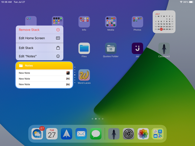 How to Use Home Screen Widgets on iPad