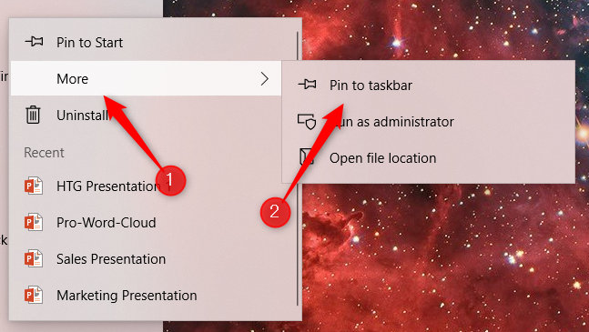 5 Ways to Pin Shortcuts to Windows 10's Taskbar