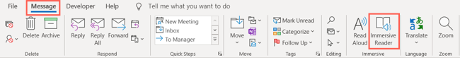 How to Use Immersive Reader in Microsoft Word, Outlook, and OneNote