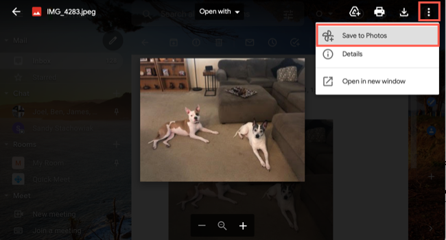 How to Save Photos from Gmail to Google Photos