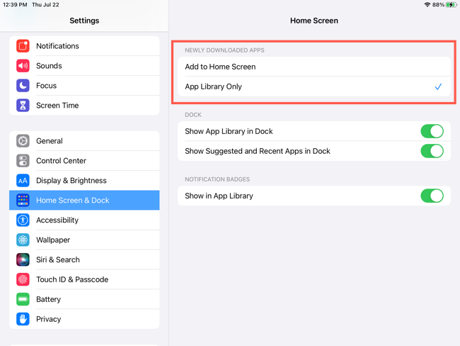 How to Use the App Library on iPad
