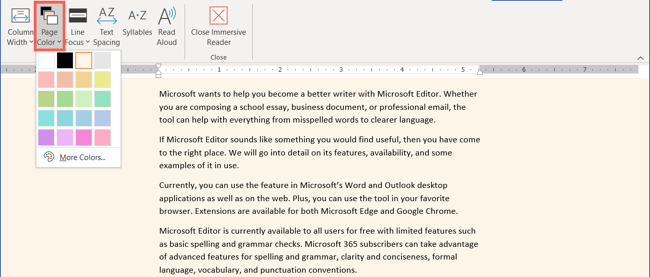 How to Use Immersive Reader in Microsoft Word, Outlook, and OneNote