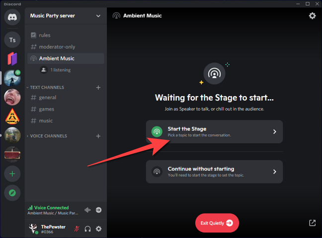 How to Create and Set Up a Stage Channel in Discord