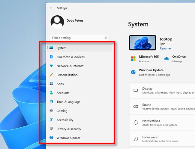 Here's What Windows 11's Settings App Looks Like