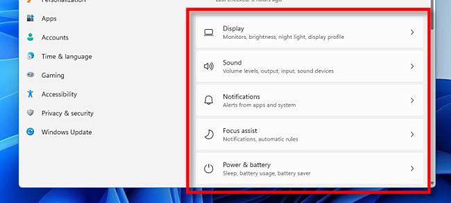 Here's What Windows 11's Settings App Looks Like