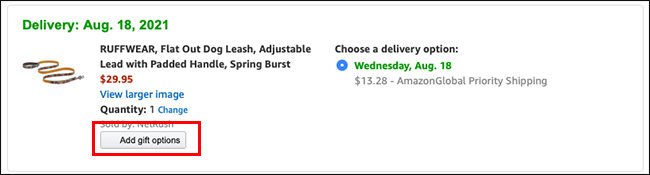 How to Give a Gift Receipt with an Amazon Purchase