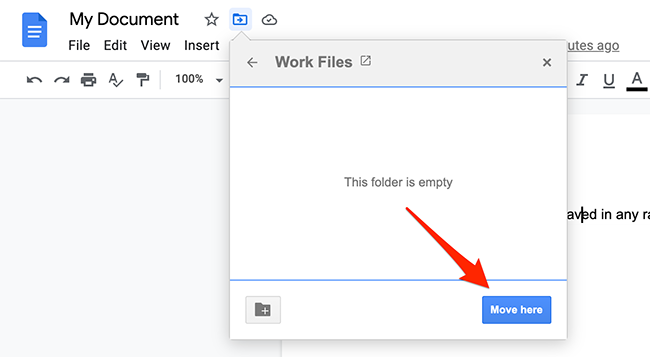 How to Create a Folder in Google Docs