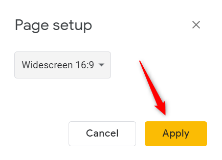 How to Change Slide Size in Google Slides