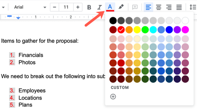 How To Edit Restart Or Continue A Numbered List In Google Docs