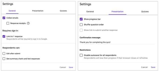 How to Create a Self-Grading Quiz in Google Forms