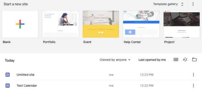 How to Use Google Sites