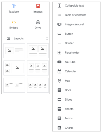 How to Use Google Sites