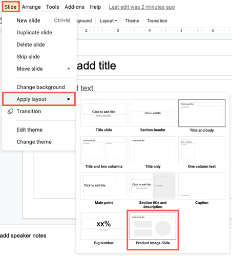 How to Add Image Placeholders in Google Slides