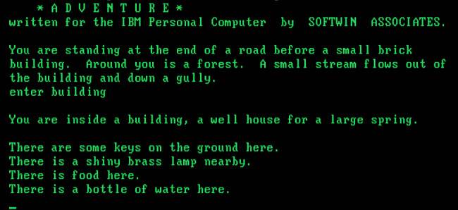 How to Play Microsoft Adventure, the World's First IBM PC Game