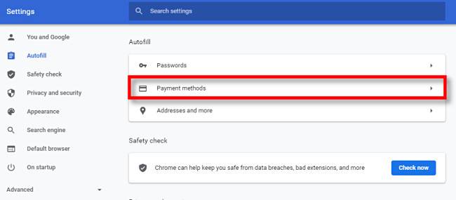 How to View Your Saved Credit Card Numbers in Chrome