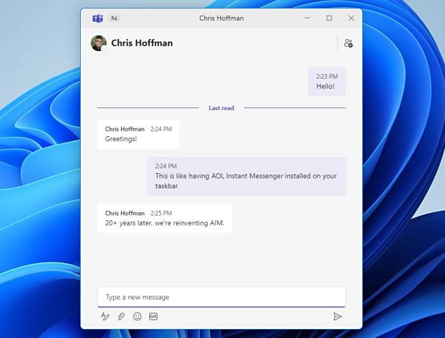 Here's How Windows 11's Teams Chat App Works