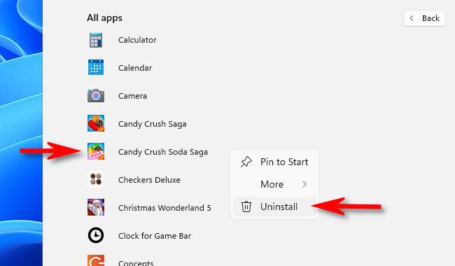 How to Uninstall an Application on Windows 11