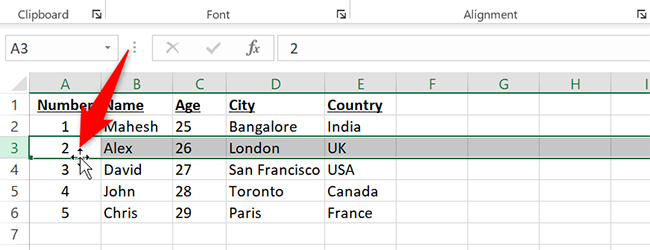 How to Move Columns and Rows in Microsoft Excel
