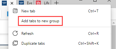 How to Use Tab Groups in Microsoft Edge