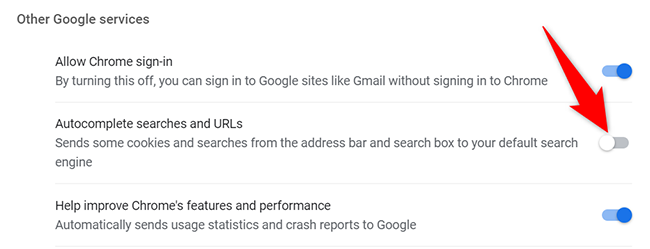 How to Disable Address Bar Search Suggestions in Google Chrome