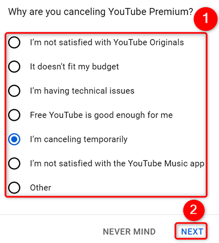 How to Cancel Your YouTube Premium Subscription