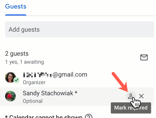 How to Make Guests Optional for Google Calendar Events