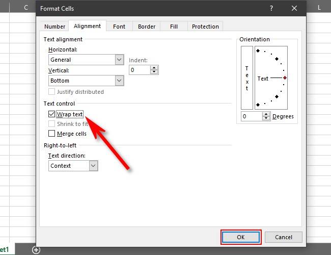 How to Wrap Text in Microsoft Excel