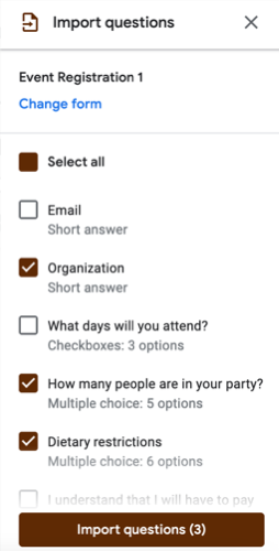 How to Import Questions into Google Forms