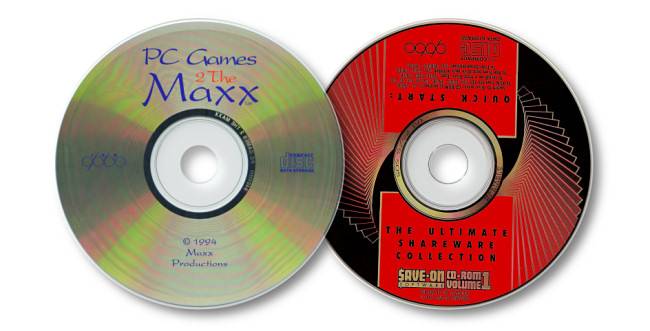 The Golden Age of Shareware CDs