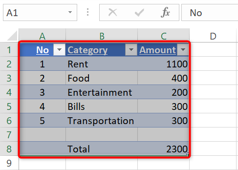 How to Remove a Table in Microsoft Excel