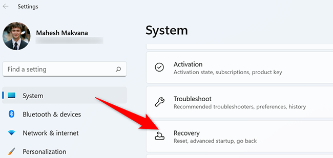 How to Factory Reset a Windows 11 PC