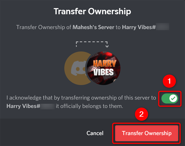 How to Transfer Ownership of a Server on Discord