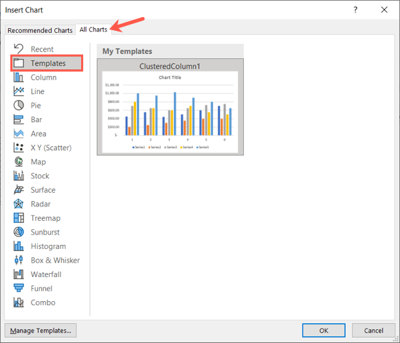 How to Create a Chart Template in Microsoft Excel