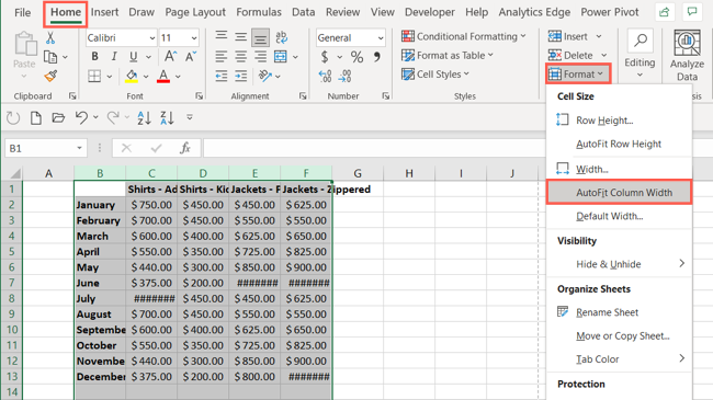How to Shrink or Expand Cells to Fit Text in Microsoft Excel