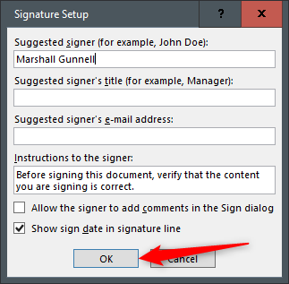 How to Add (or Remove) a Digital Signature in Microsoft Office Files