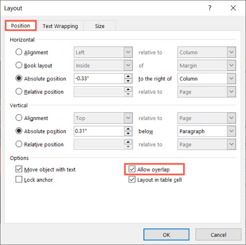 How to Overlay Images in Microsoft Word