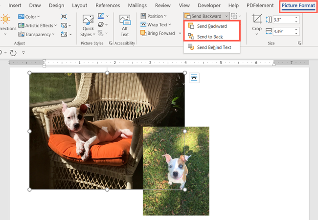 How to Overlay Images in Microsoft Word
