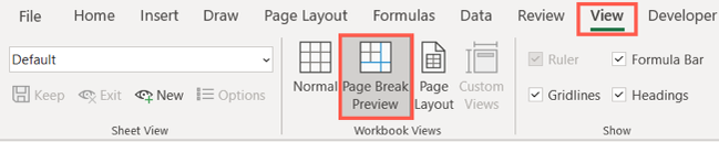 How to Insert, Edit, or Remove Page Breaks in Microsoft Excel