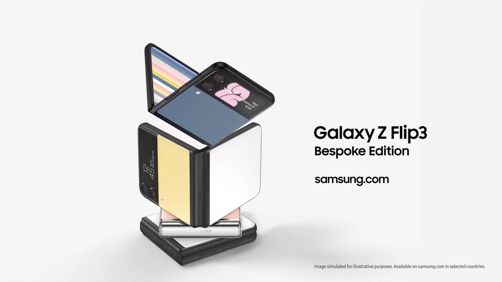 New Galaxy Z Flip 3 Bespoke Edition Lets You Design It Your Way