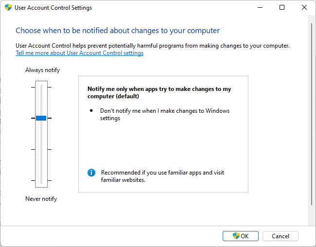 How to Disable User Account Control (UAC) on Windows 10 or Windows 11