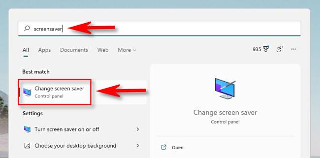 How to Use Classic Screen Savers in Windows 11