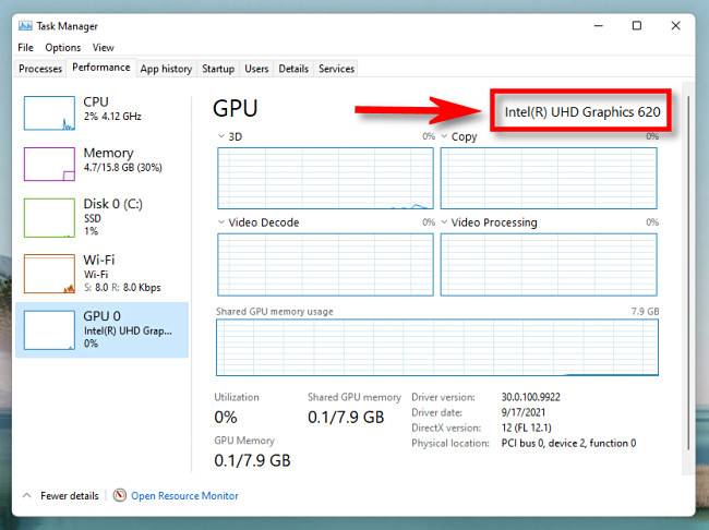 How to Identify Your Graphics Card (GPU) in Windows 11