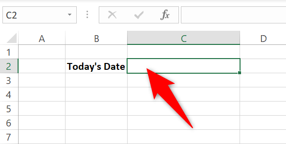How to Insert Today's Date in Microsoft Excel