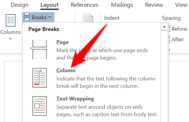 How to Make Columns in Microsoft Word