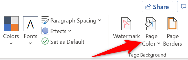 How to Change the Page Color in Microsoft Word