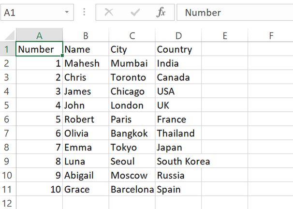How to Convert a CSV File to Microsoft Excel
