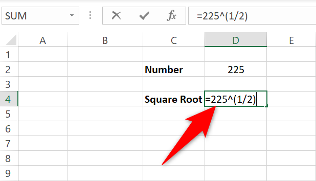 How to Calculate Square Root in Microsoft Excel