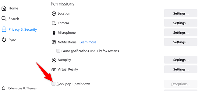 How to Disable the Pop-Up Blocker in Chrome, Firefox, Edge, and Safari