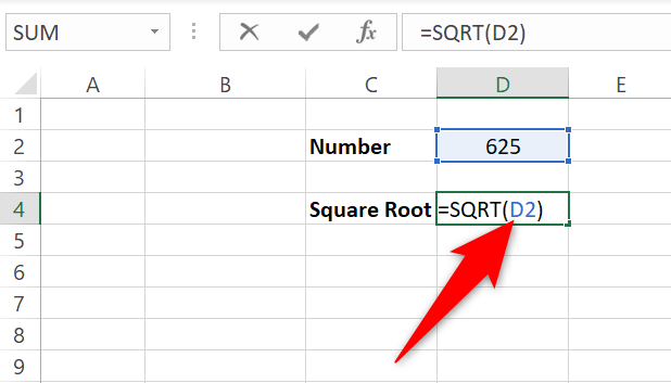 How to Calculate Square Root in Microsoft Excel
