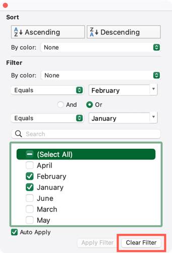 How to Apply a Filter to a Chart in Microsoft Excel